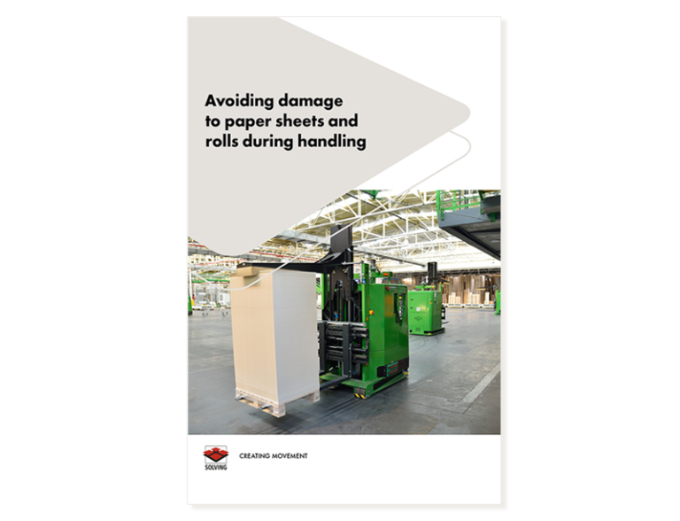 Avoiding damage to paper sheets and rolls during handling - Solving