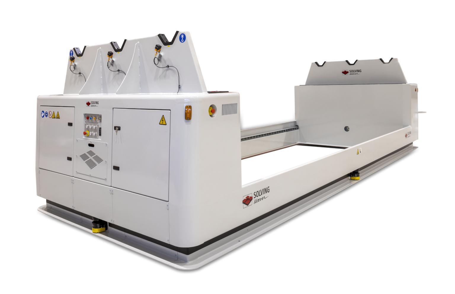 Roll handling systems & Automated paper roll movers | Solving