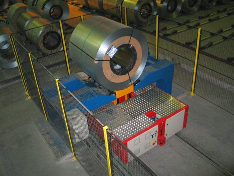 AGV Automated guided vehicles – Automatic logistics system - Solving