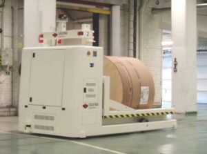 Roll handling systems & Automated paper roll movers | Solving