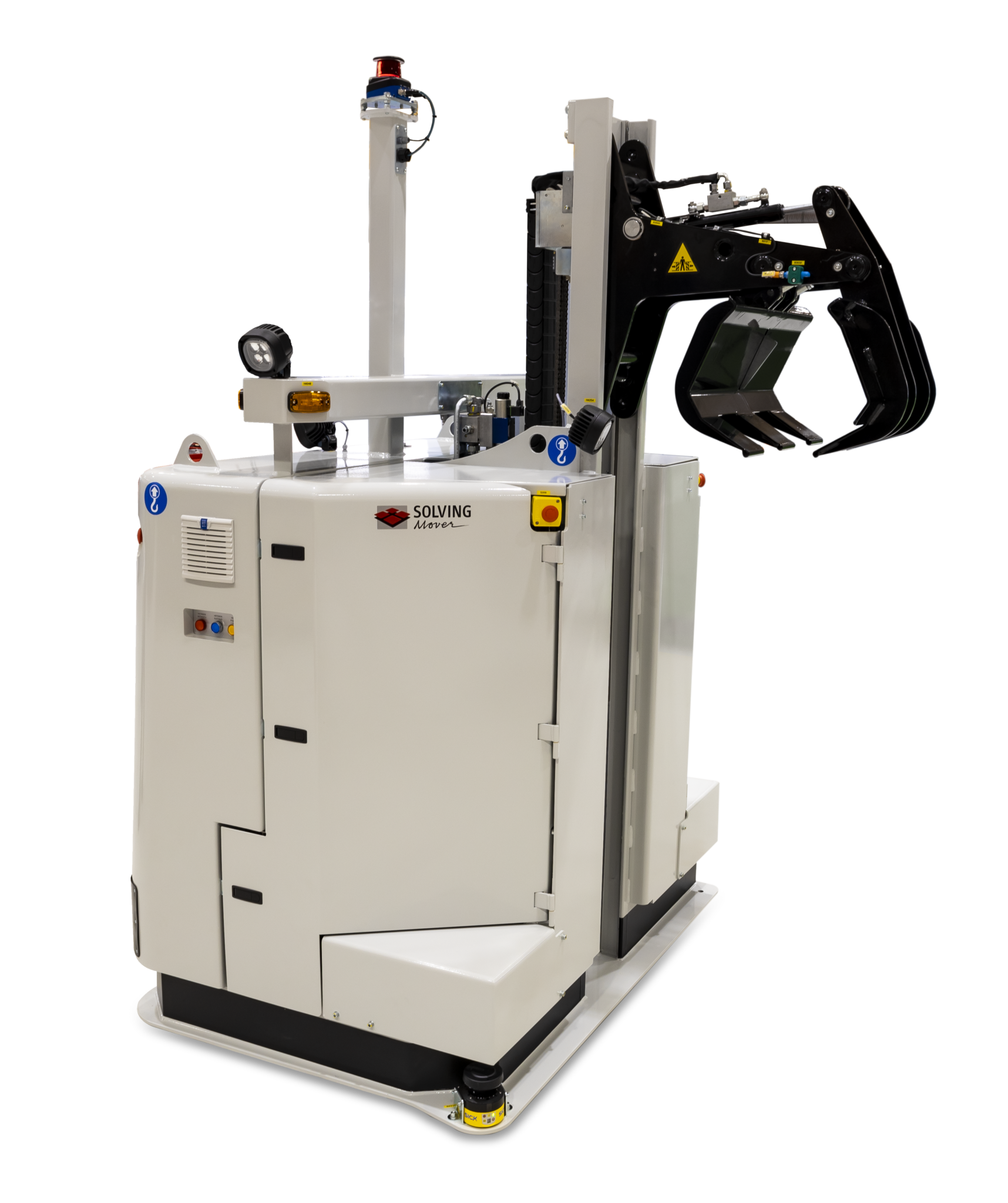 Roll handling systems & Automated paper roll movers | Solving