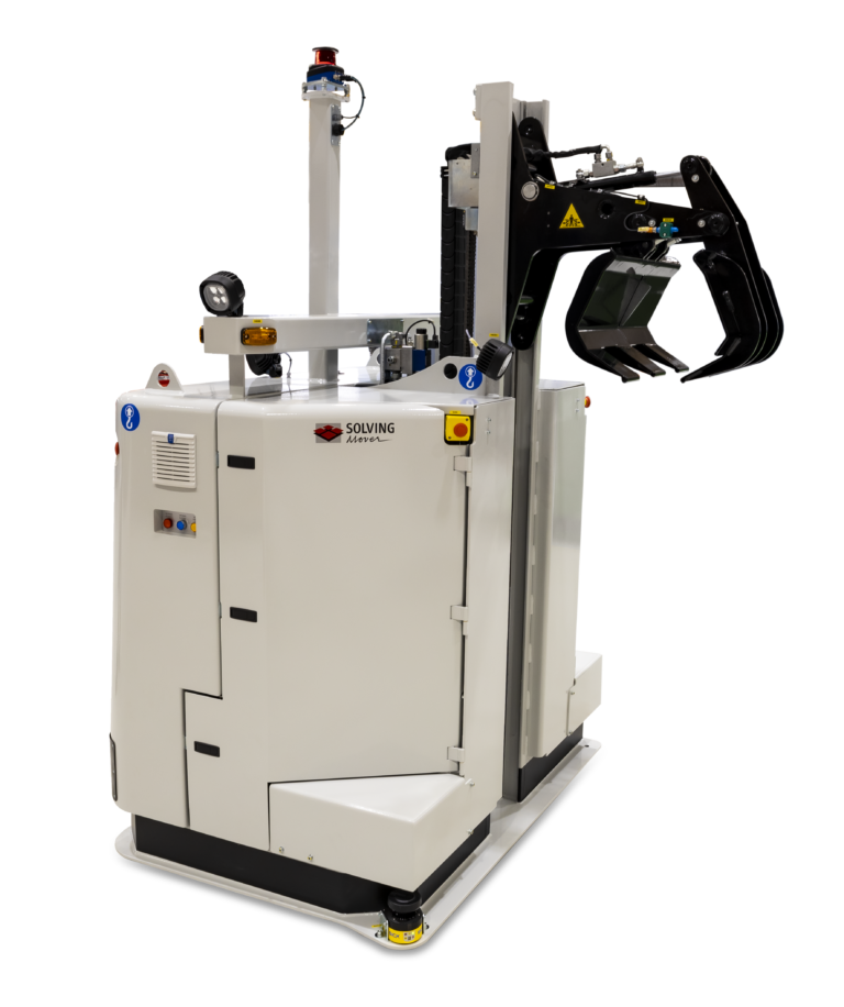 Roll handling systems & Automated paper roll movers | Solving