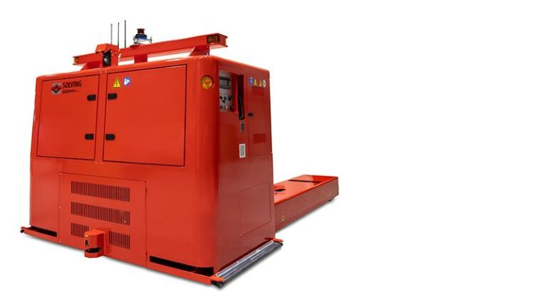 New customised heavy duty AGVs to be installed - Solving