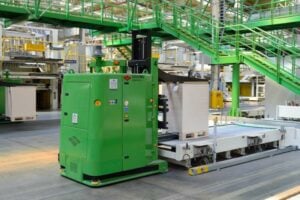 Roll handling systems & Automated paper roll movers | Solving