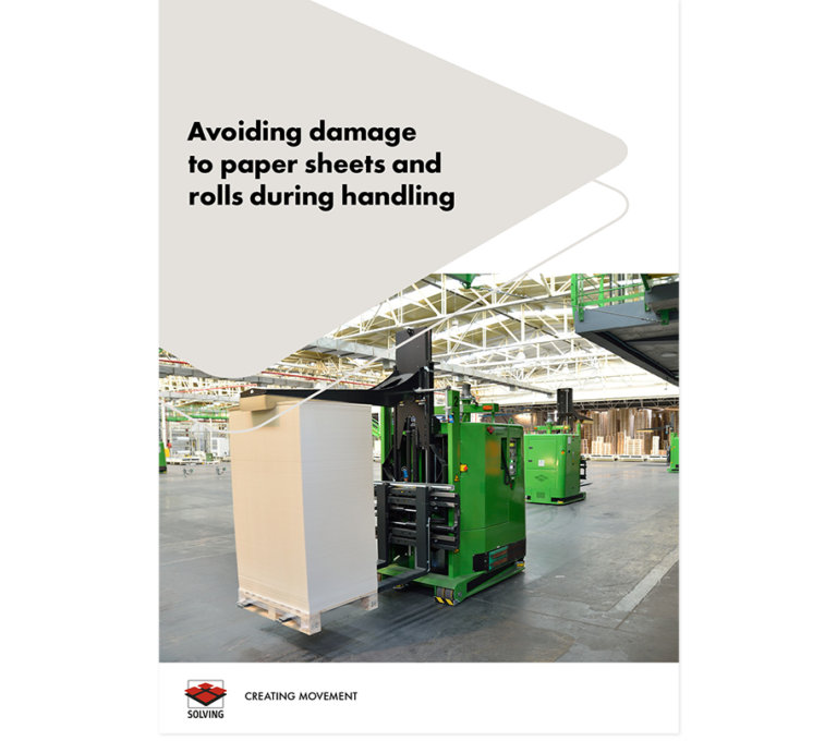 Roll handling systems & Automated paper roll movers | Solving