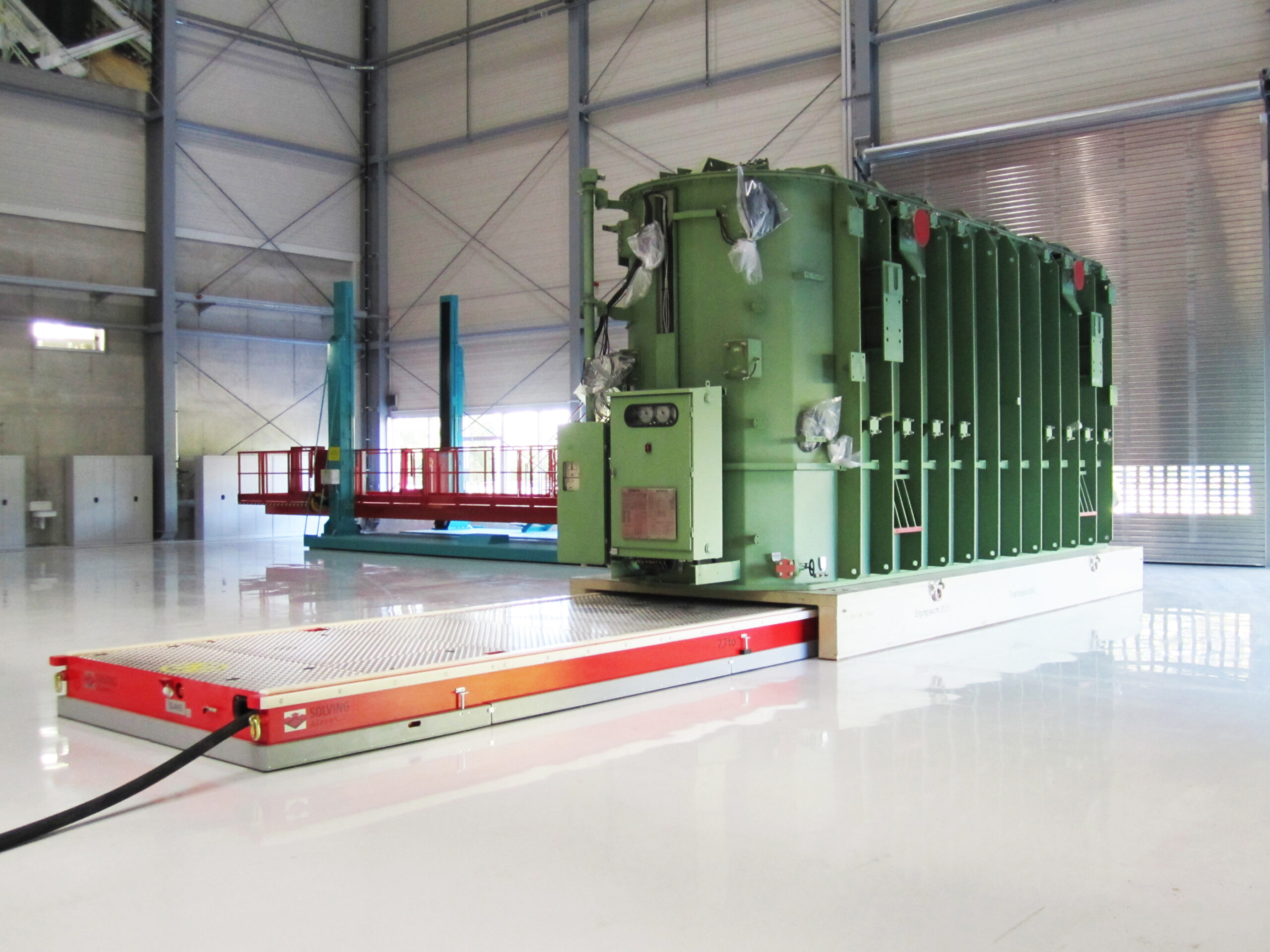 Air film movers – Air cushion systems for moving heavy loads - Solving