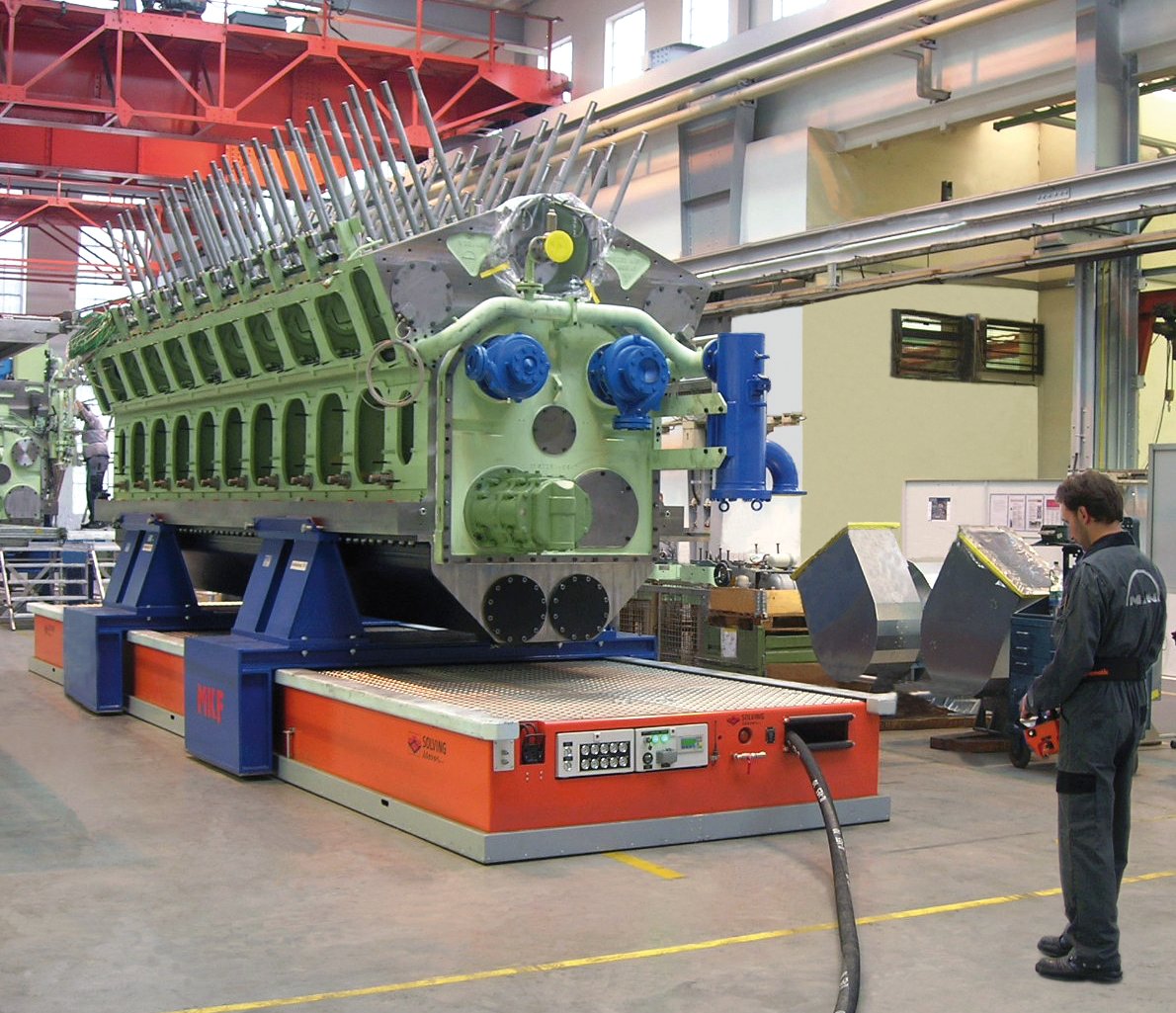 Air film movers – Air cushion systems for moving heavy loads - Solving