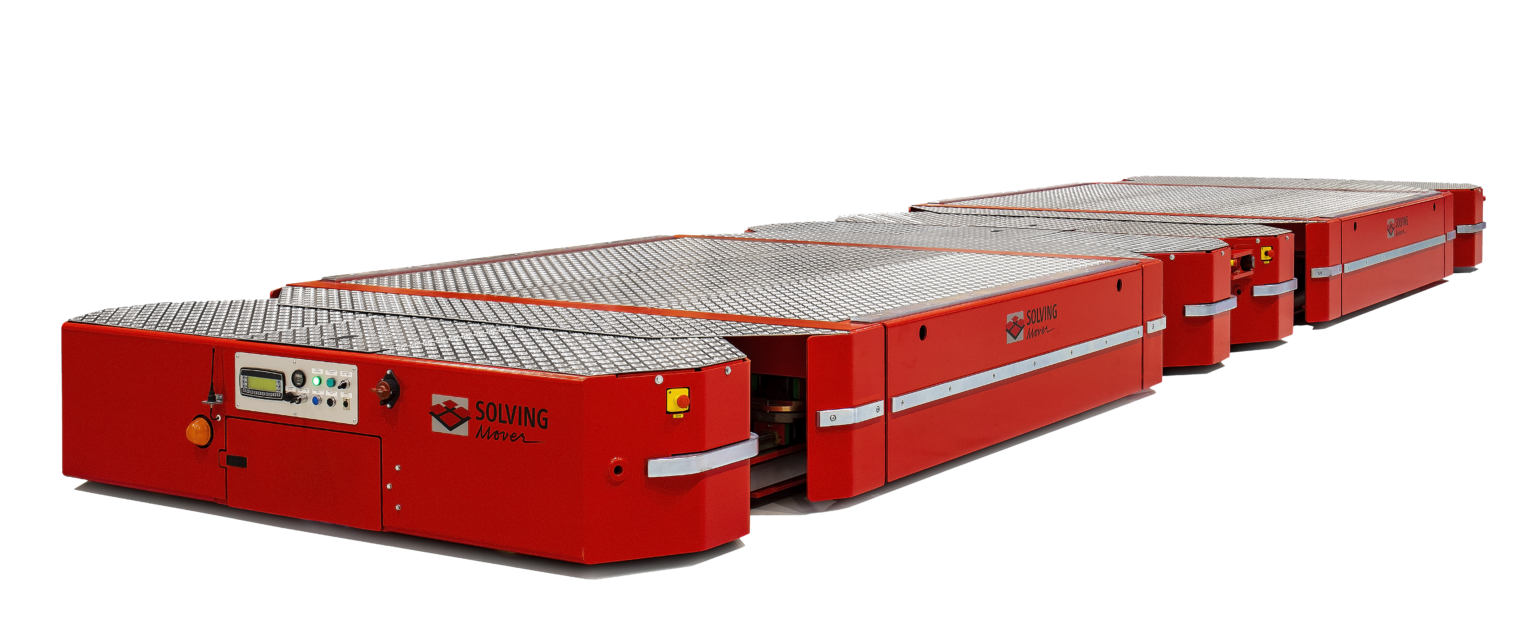 Wheeled Movers for heavy loads - Solving