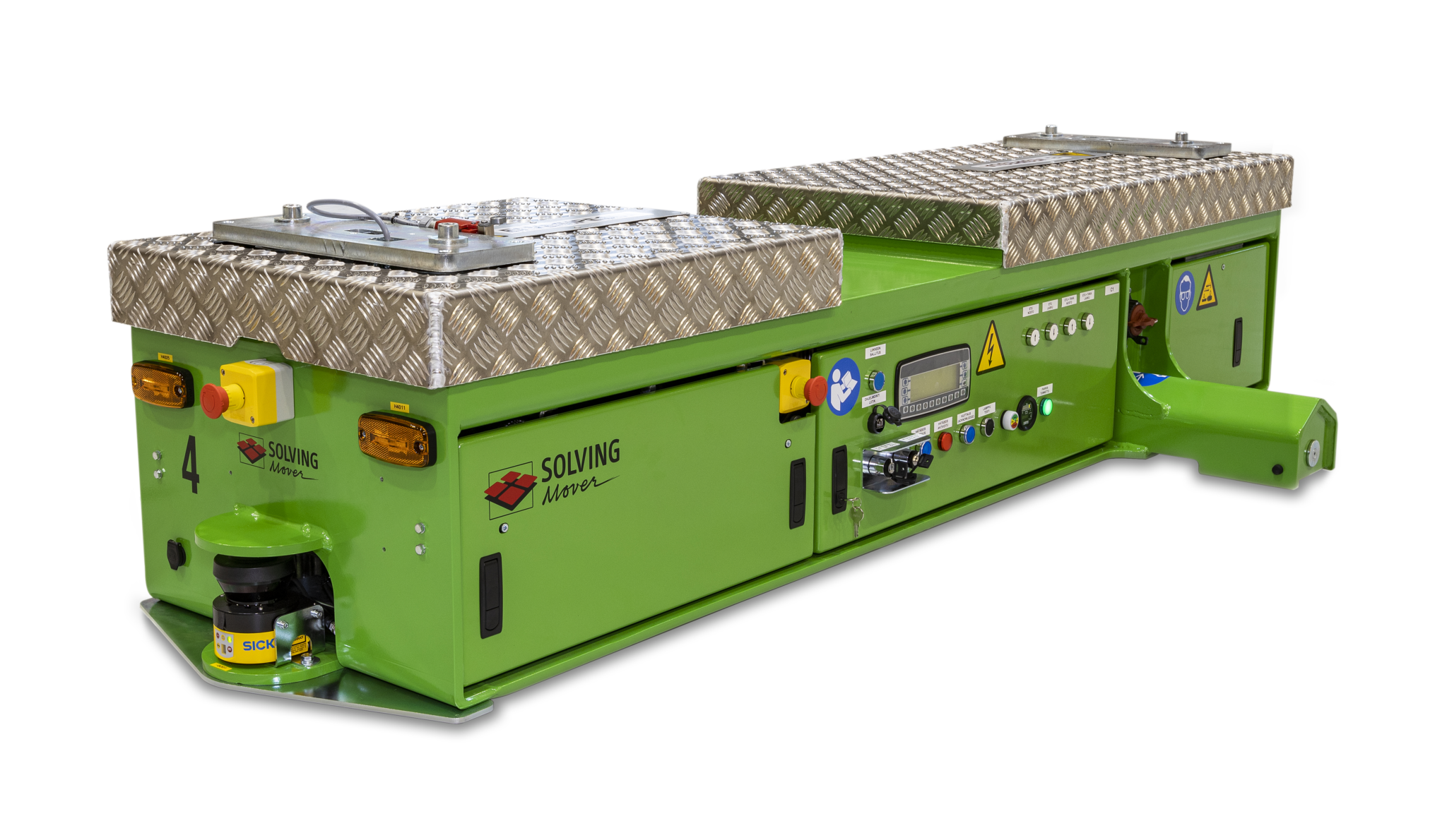 AGV Automated guided vehicles – Automatic logistics system - Solving