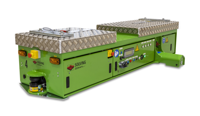 AGV Automated guided vehicles – Automatic logistics system - Solving