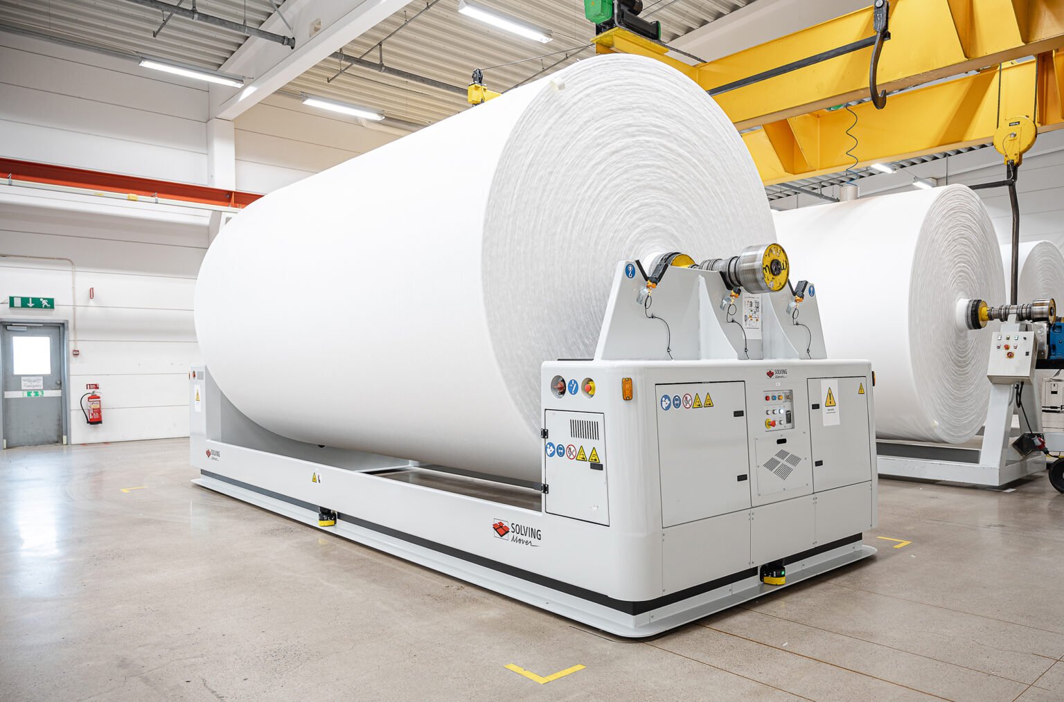 AGV Automated guided vehicles – Automatic logistics system - Solving