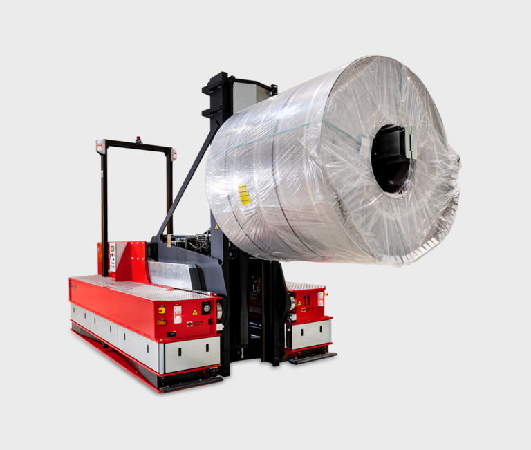 AGV Automated guided vehicles – Automatic logistics system - Solving