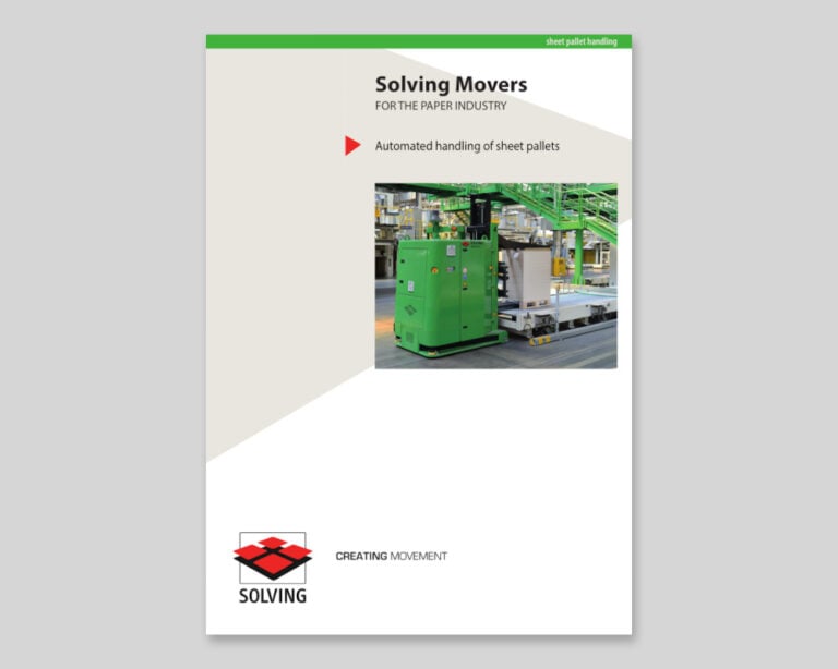 Automated handling of sheet pallets - Solving