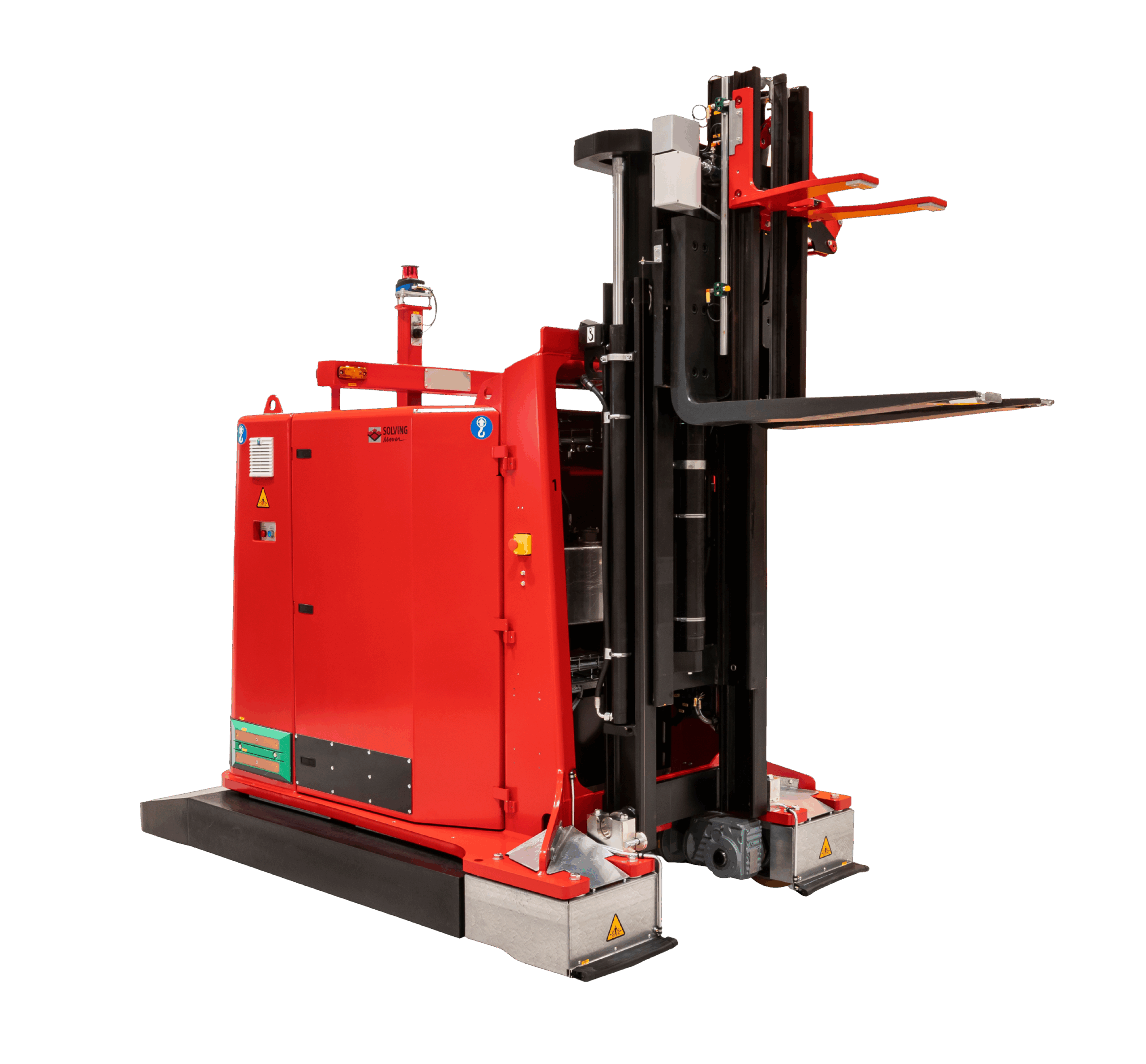 AGV Automated guided vehicles – Automatic logistics system - Solving